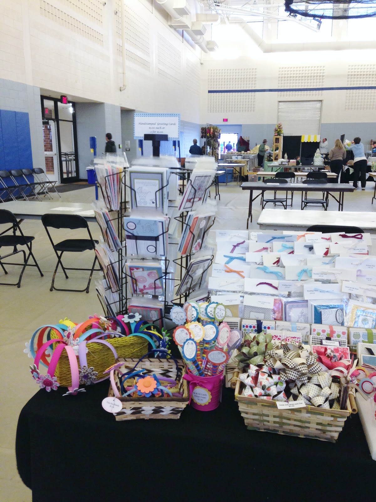 Eileen's Stamping Corner: Craft Fair Set Up