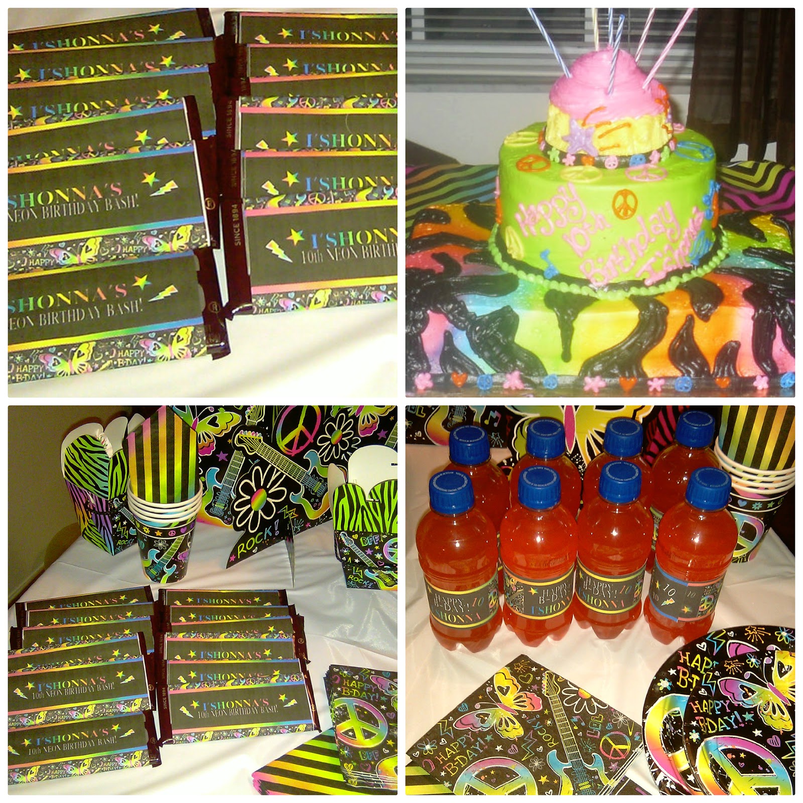 Party-Tales: ~ Lovely Customer Parties ~ Neon Doodle Party