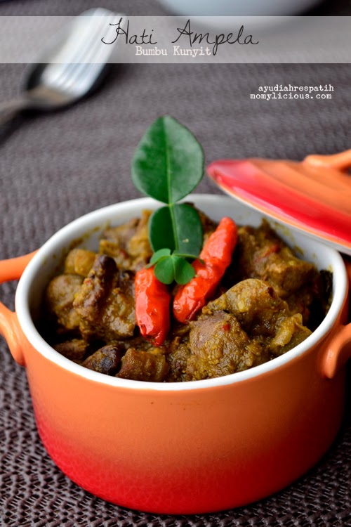 Hati Ampela Bumbu Kunyit | Momylicious