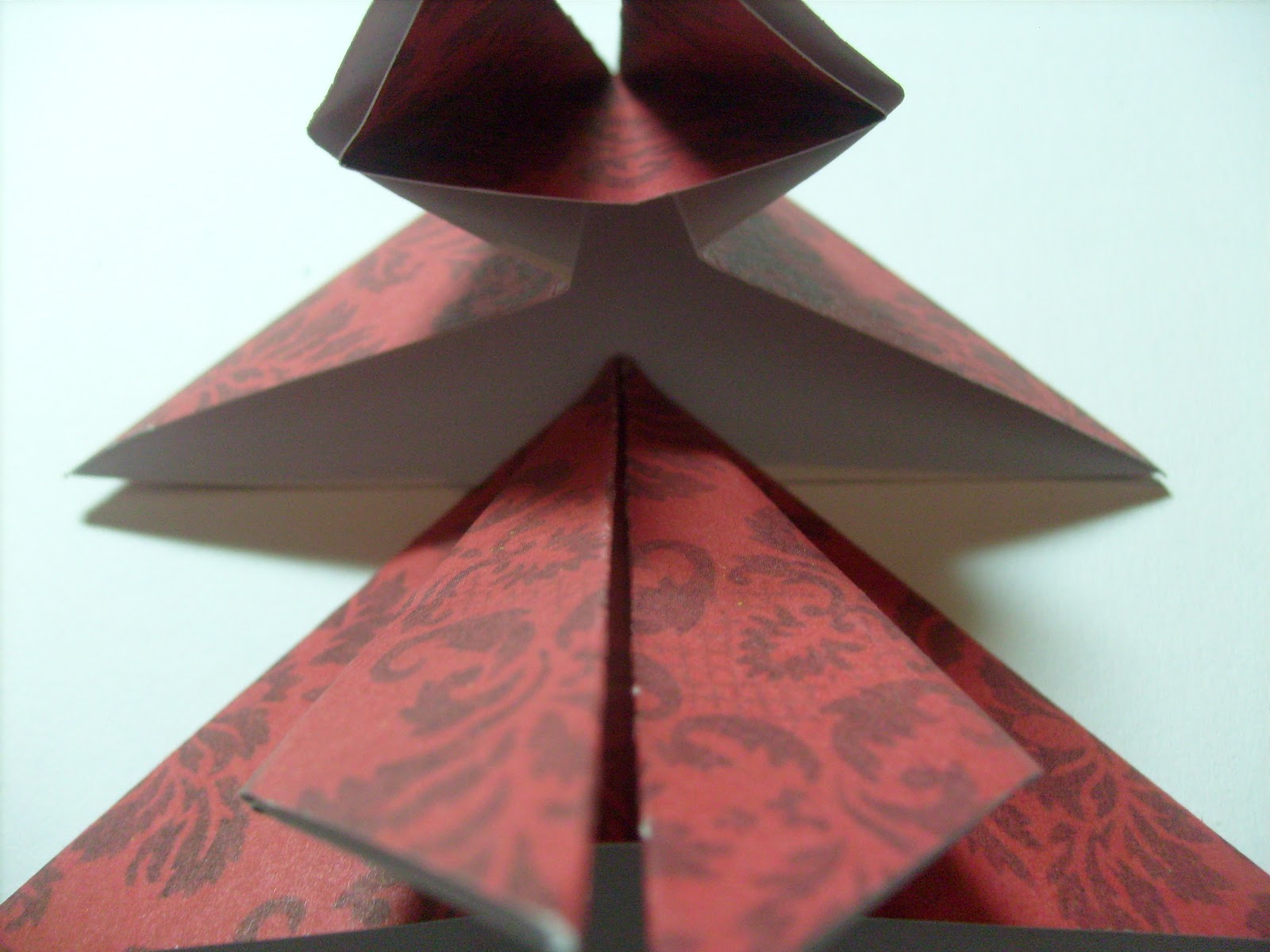 Night Owl Designs: Folded Christmas Tree Card Tutorial