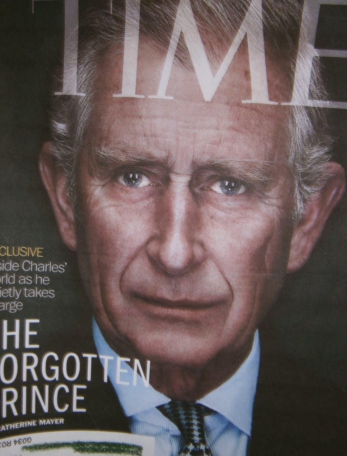 Tom Wagen's Art: Sketch of Prince Charles