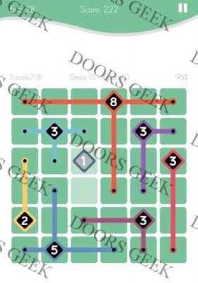 Logic Traces 6x6 Level 28 ~ Doors Geek