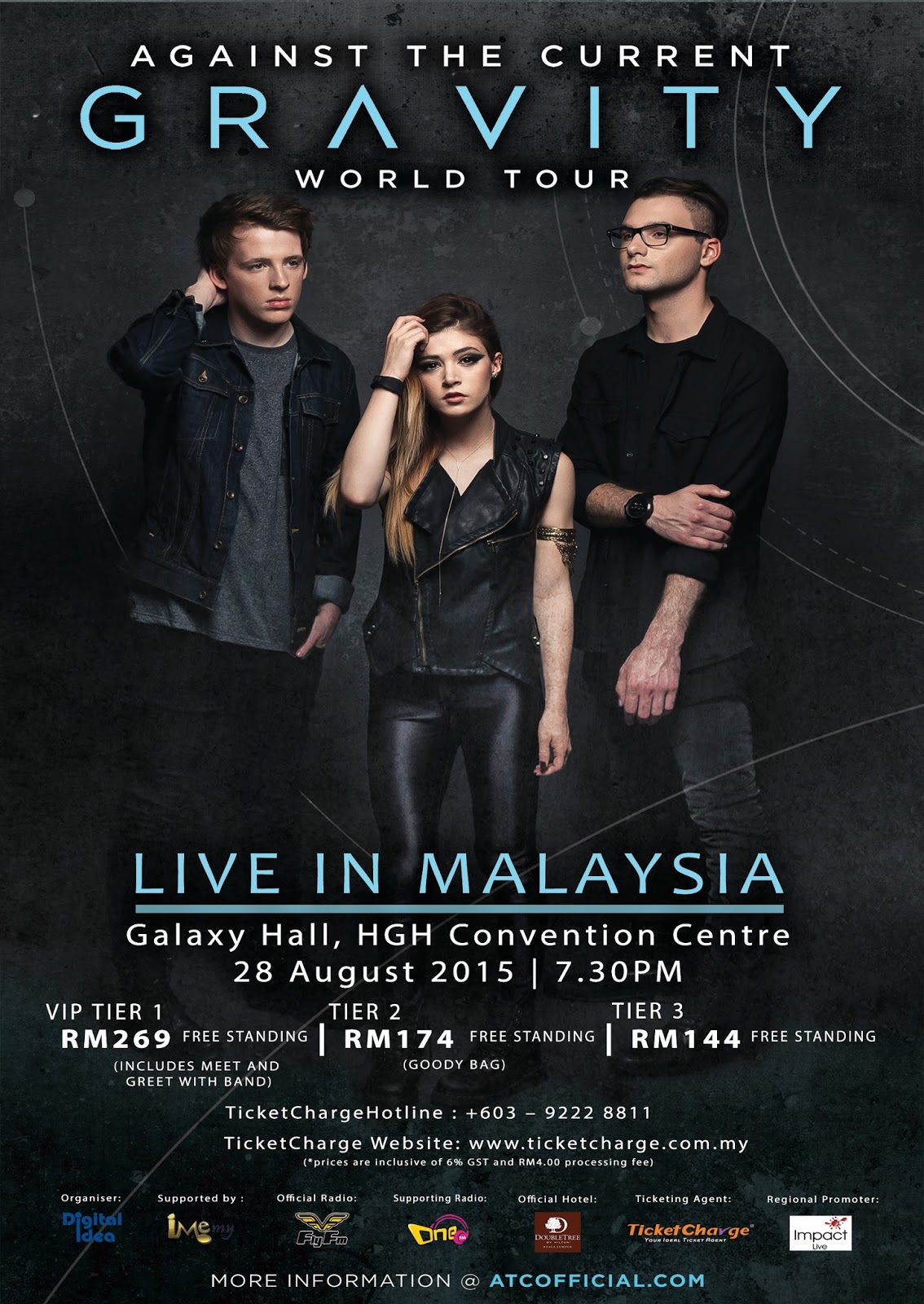 [Concert] Against The Current "Gravity Live in Malaysia 2015