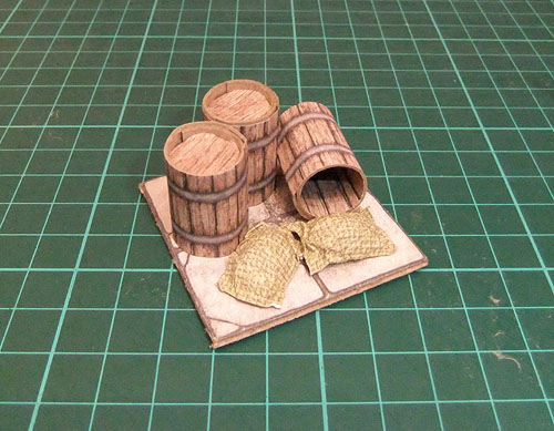 The Crooked Staff Blog: Making Sacks & Barrels...