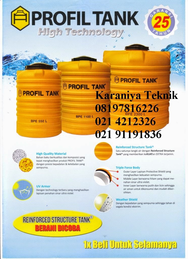 Melayani Pembelian & Tangki Profil Stainless, Tangki Stainless Profil ...