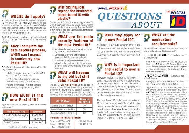 Getting The New Philippine Postal ID | AlexBamin3D