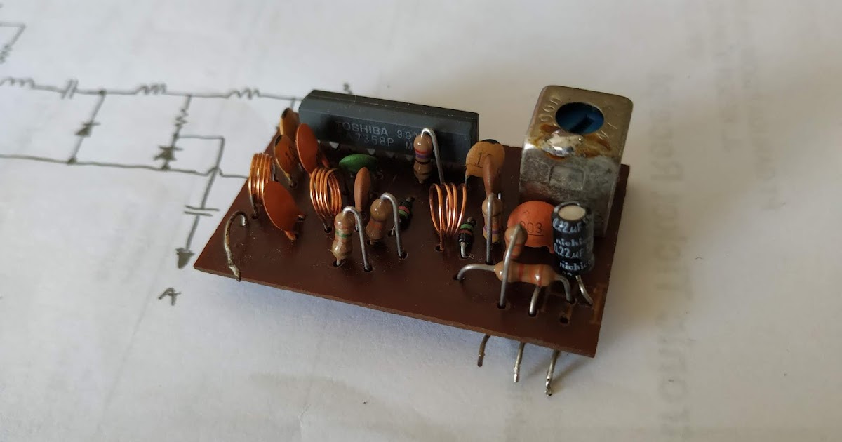 THE ORRONOCO AUDIO DIY: DIY Portable FM Radio (Part 1) Tuner Front End