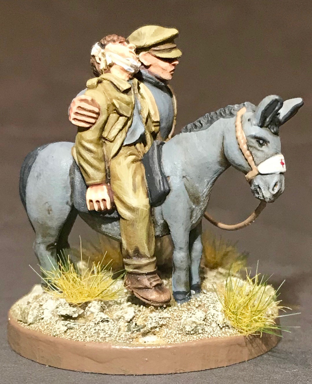 Wargaming with Barks: Anzac Day 2019- Simpson and his Donkey
