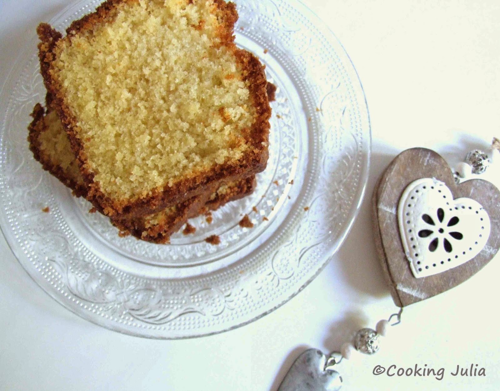 COOKING JULIA : CAKE SABLÉ