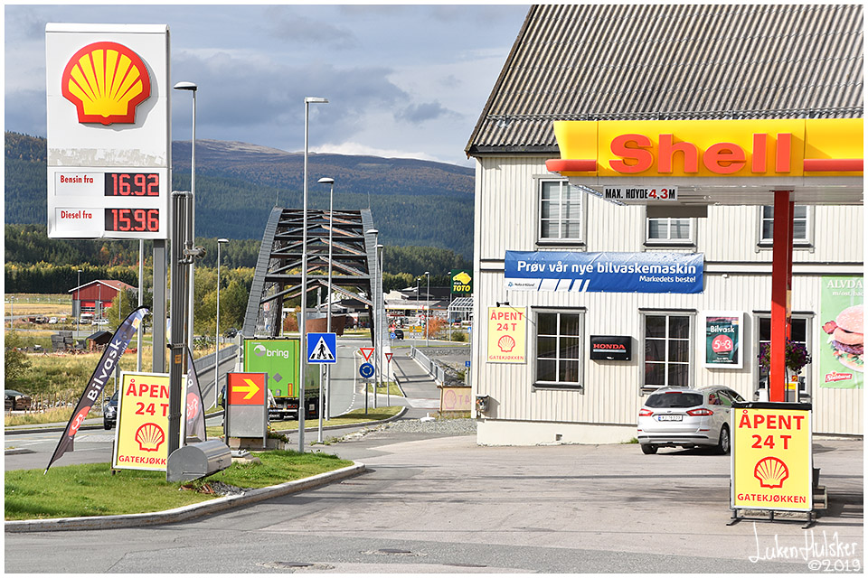 NORGE.nl: Alvdal - Shell bensinstasjon Åpent 24T