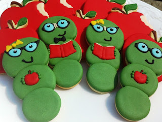 Back-to-School Bookworm Cookies!