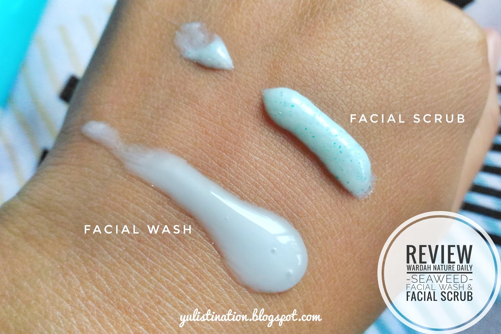 REVIEW : Wardah Nature Daily Seaweed Balancing Facial Wash & Facial ...