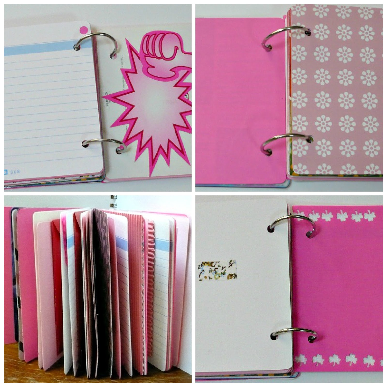 Nicely Created For You: Mini Journal Notebook Smash Book Junk Journal 5 ...
