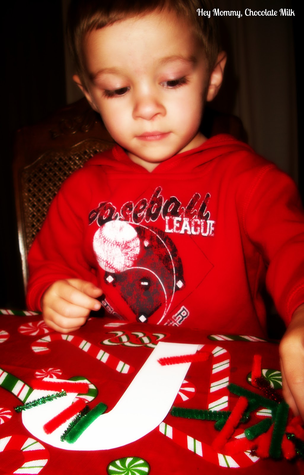 Hey Mommy, Chocolate Milk: Candy Cane Patterns