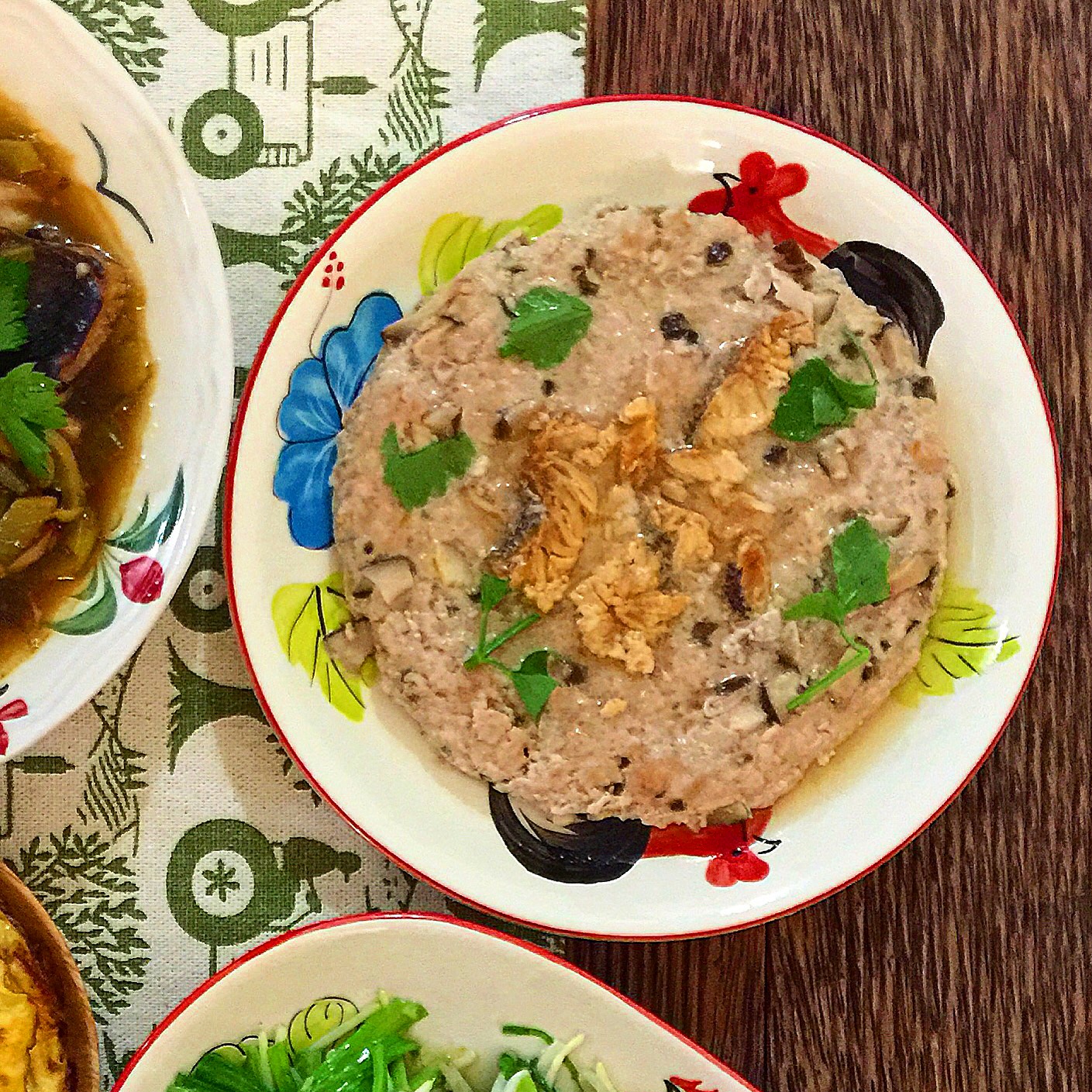 Wen's Delight: Steamed Minced Pork with Salted Fish and Mushroom