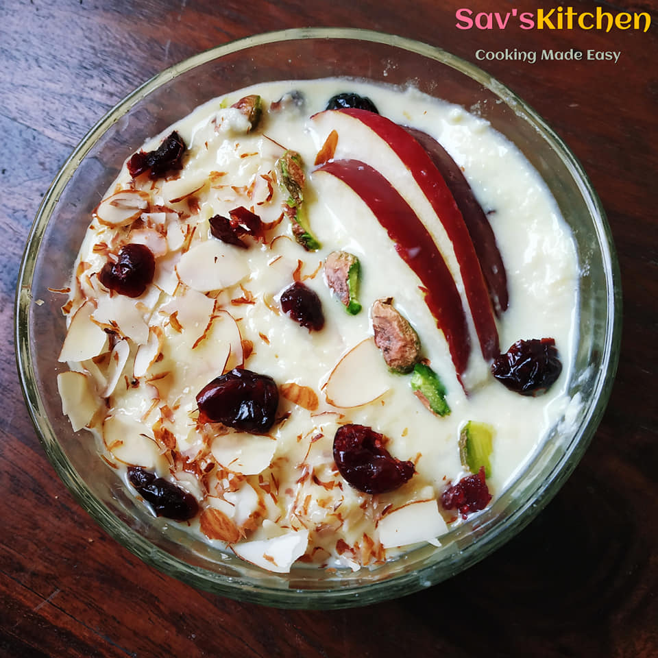 Sav's Kitchen: Apple Rabri by Saveen Kaur