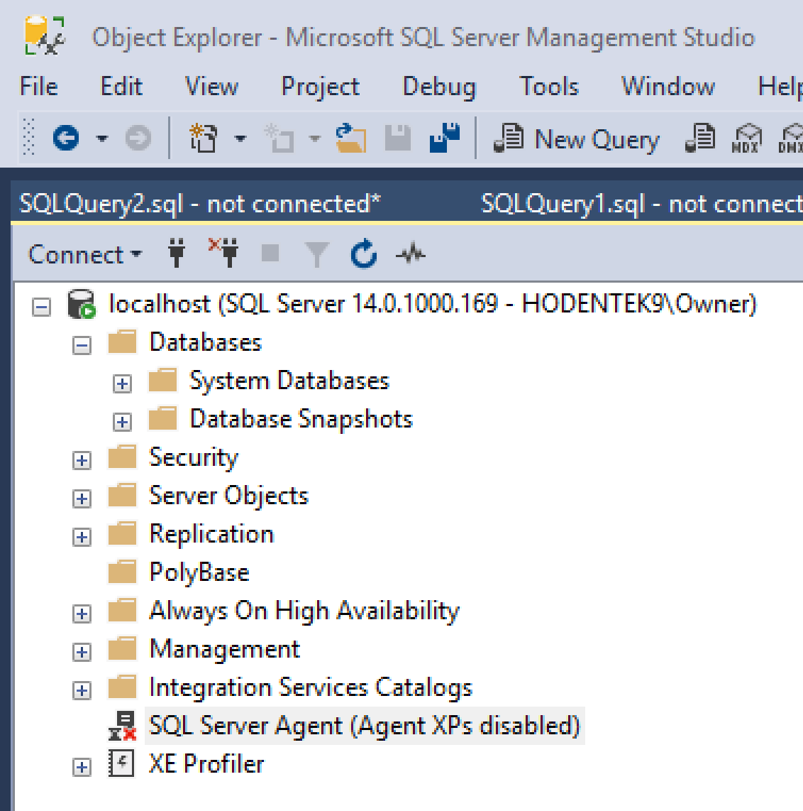 HodentekMSSS: Installing SQL Server 2017 Developer on Windows 10
