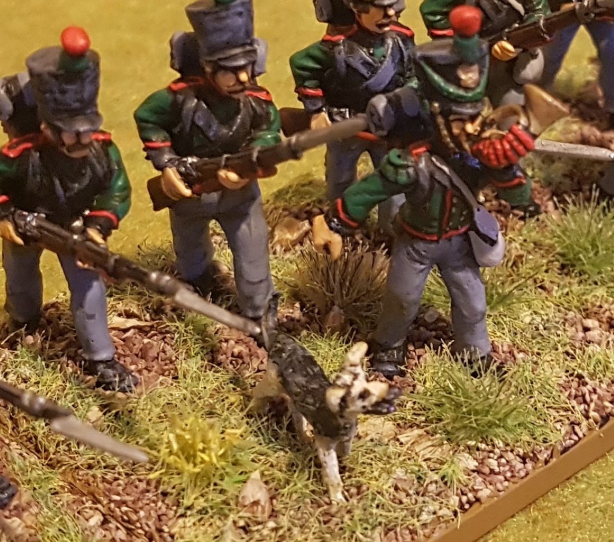 Chasseur: Saxon Light Infantry - Black Hussar 28mm
