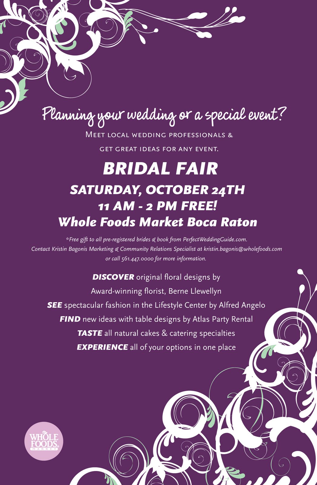 Graphic Design: Bridal Fair Invitation