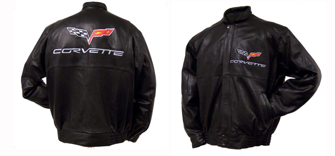 Corvette Jackets - Corvette Boutique: C6 Corvette Lambskin Bomber Jacket