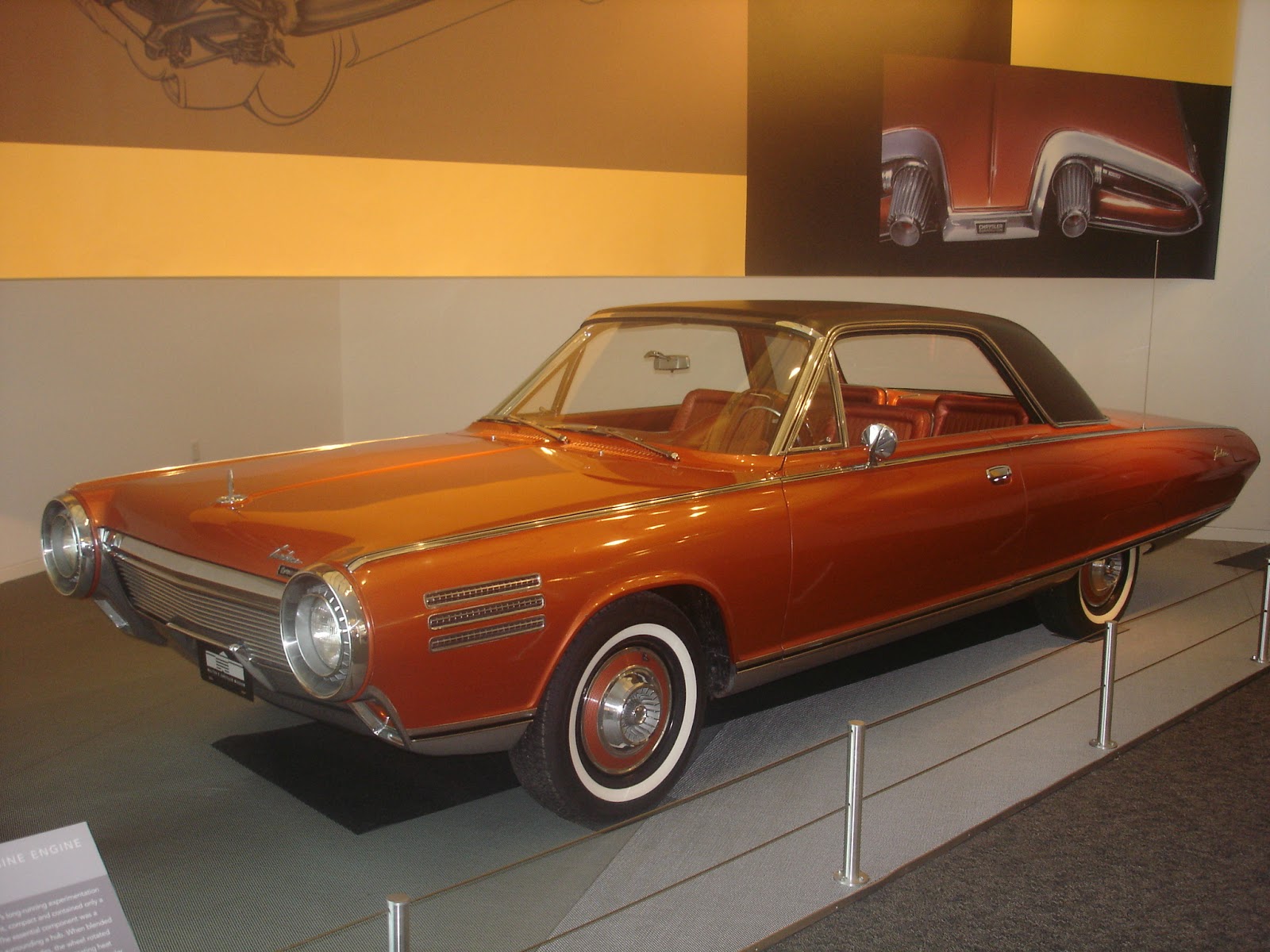 poeschl on cars : Jet Cars Part 2: Chrysler Turbine Car