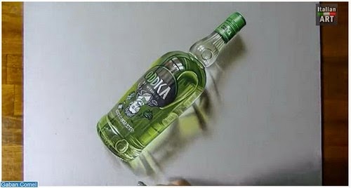 Tutorial Lukisan 3D Paling Cool di Dunia. - Gaban Comel