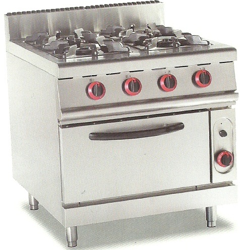 ATA Marketing Pte Ltd: 4 Ring Burner with Oven