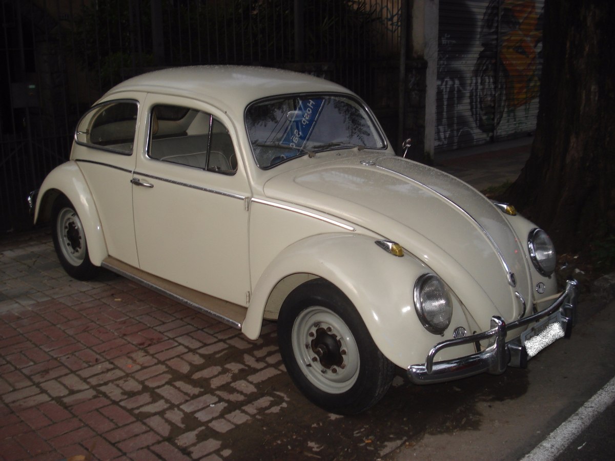 VW's Antigos: Fusca 1963 1200 6V