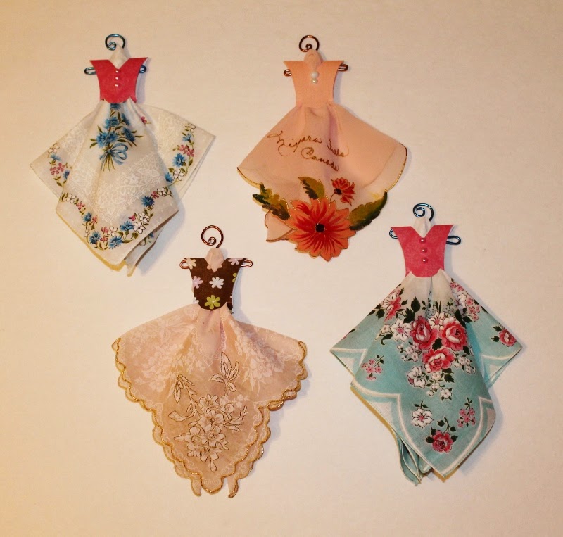 Designs by Laura & Vintage Finds: Hanky Dresses