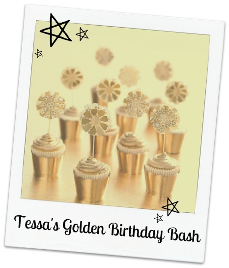 Precocious Paper: Golden Birthday Bash