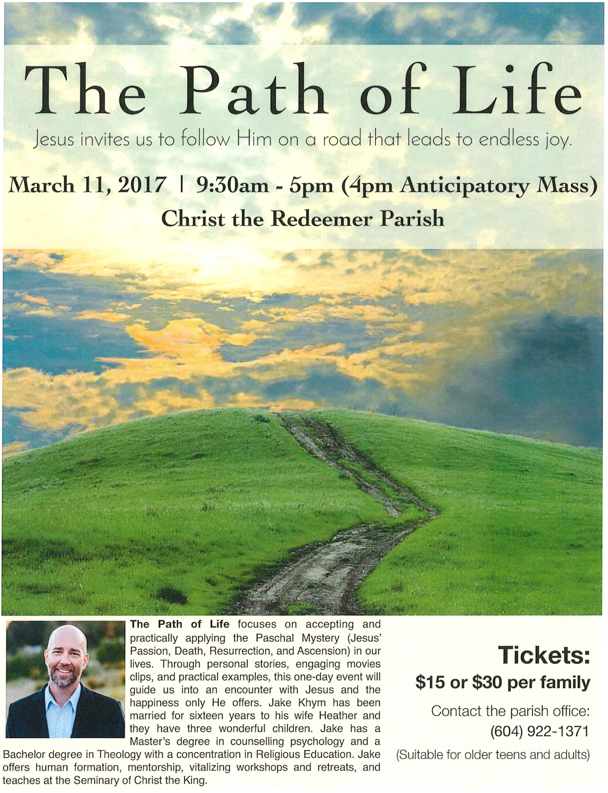 Homilies and Occasional Thoughts: The Path of Life (3.A)