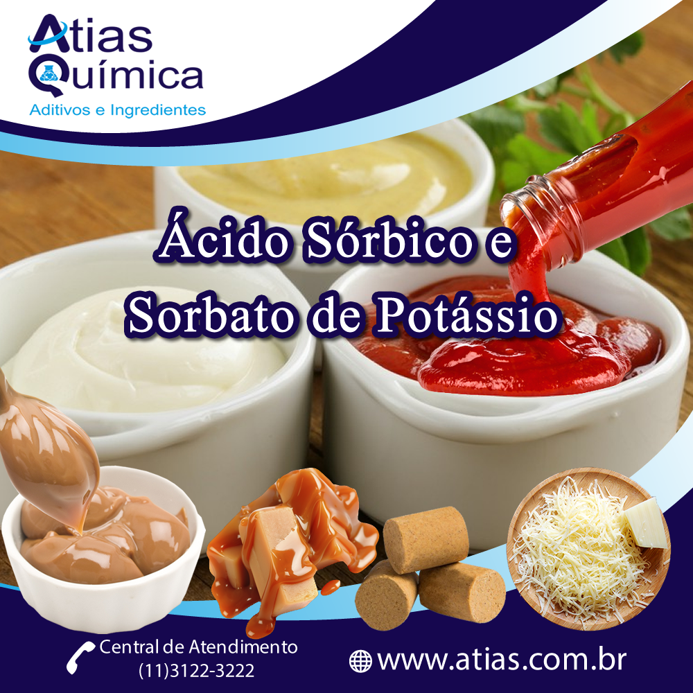 Atias Química: Ácido Sórbico e Sorbato de Potássio - Aditivos e ...