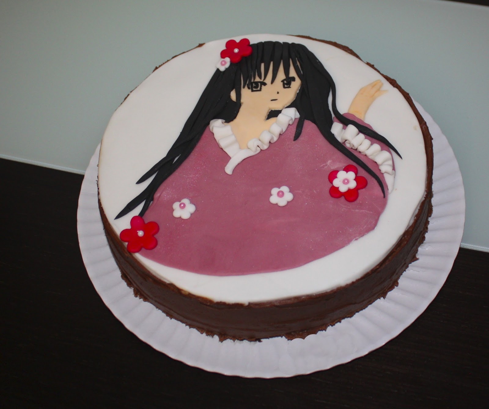 TARTA CHOCOLATE "TOUHOU PROJECT" | Mariquilla's Cakes
