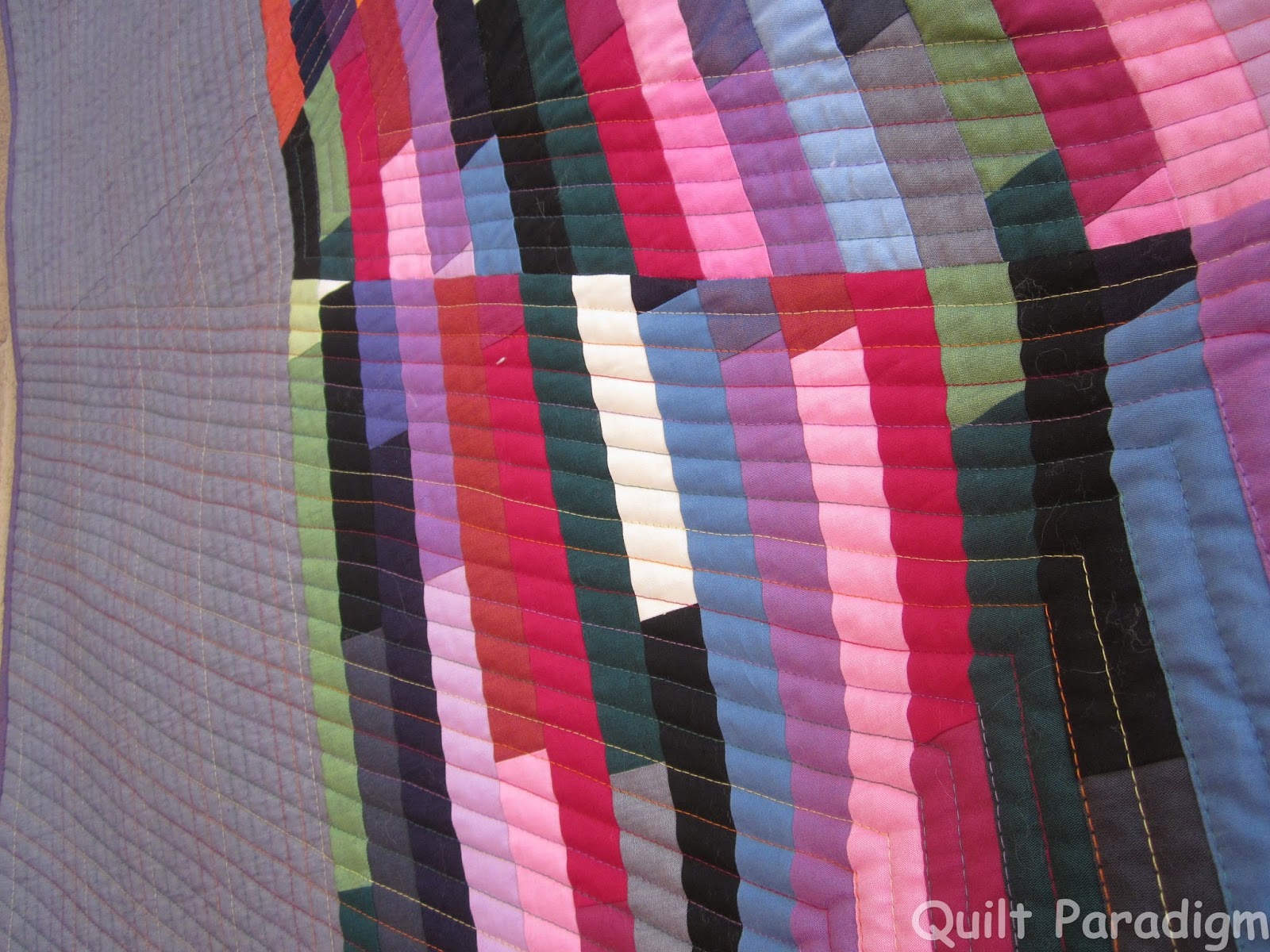 Quilt Paradigm: Nod to Gees Bend - Another Q3 FAL Finish!