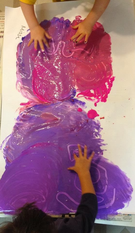 Time for Play: Partner Painting/Friendship Painting