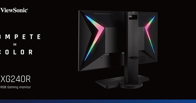 ViewSonic’s announces XG240R Gaming Monitor with RGB