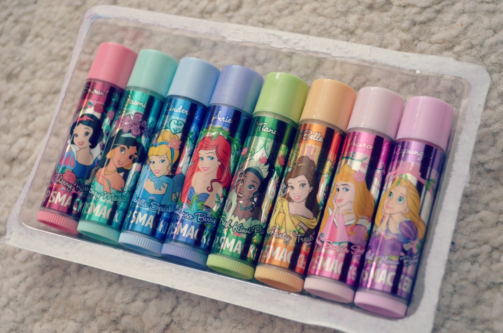 Where is my mind?: Lippy Review - Lip Smacker 'Disney Princess Collection'