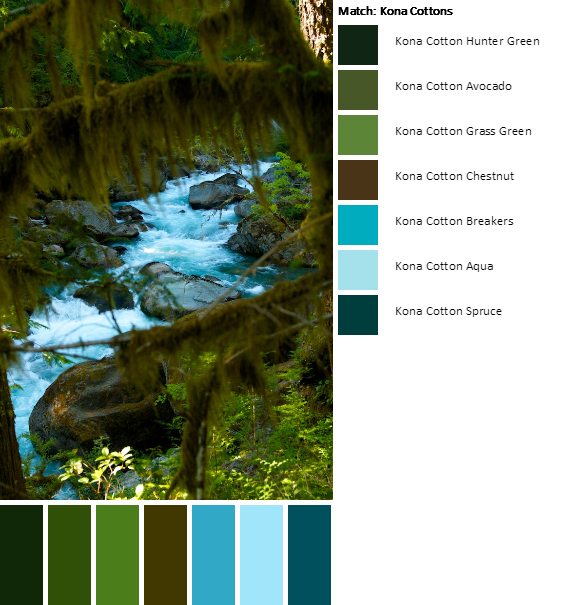 Porch Swing Quilts: Make-A-List Color Mondays: Rivers!