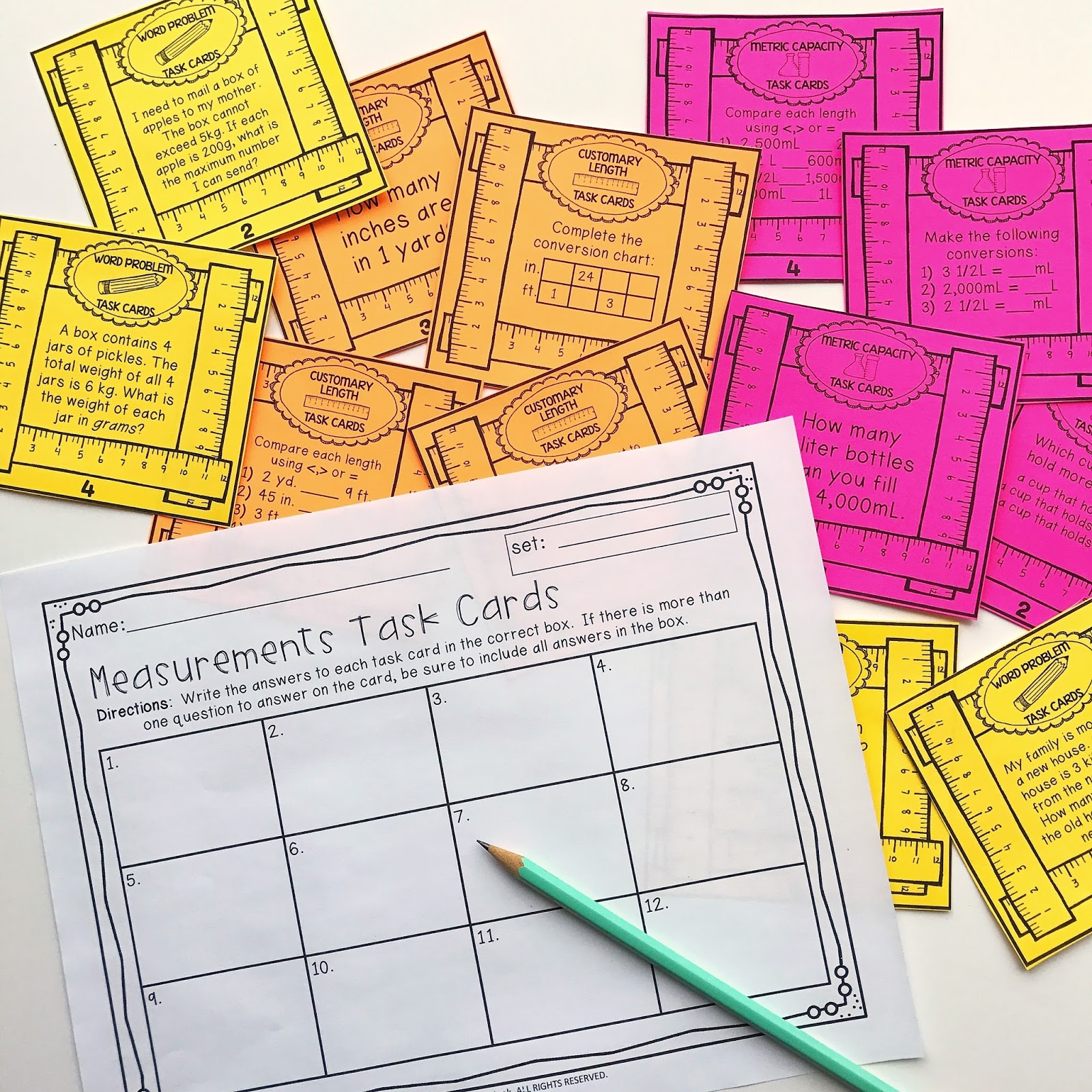 Interactive Ways to Teach Measurement [Includes FREEBIE] - The ...