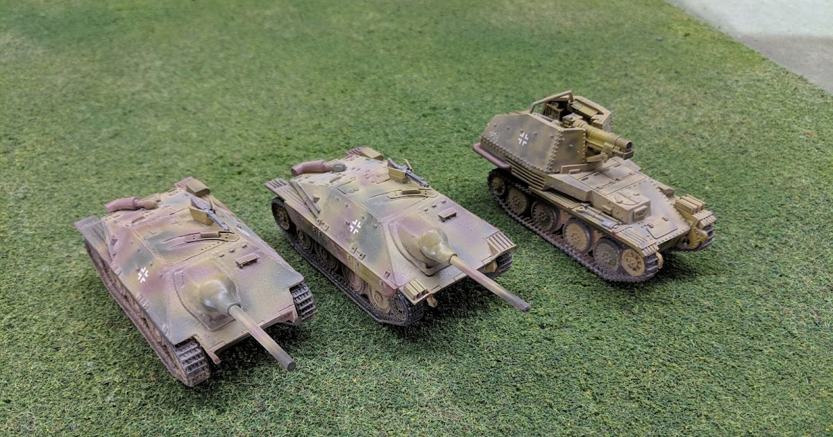 AJ's Wargaming Blog: Last of the 28mm German Armor