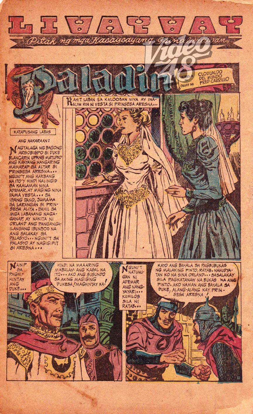 Video 48: JUAN MONTEIRO AND EDNA LUNA IN CLODUALDO DEL MUNDO'S "PALADIN ...