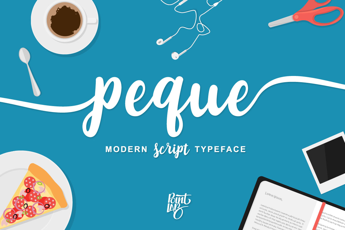 DLOLLEYS HELP: Peque Script Free Font
