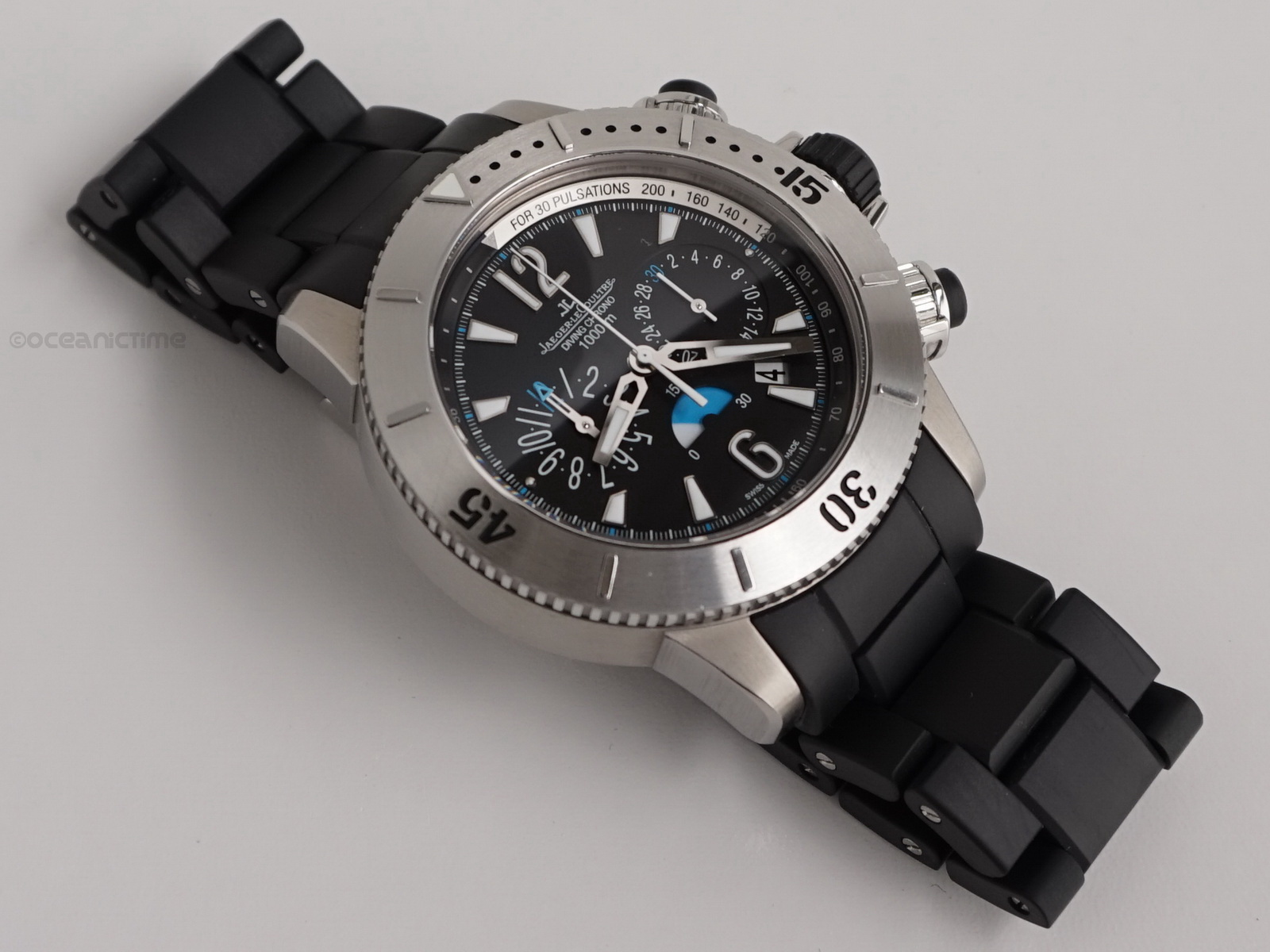 OceanicTime: JAEGER LeCOULTRE Master Compressor DIVING Chronograph