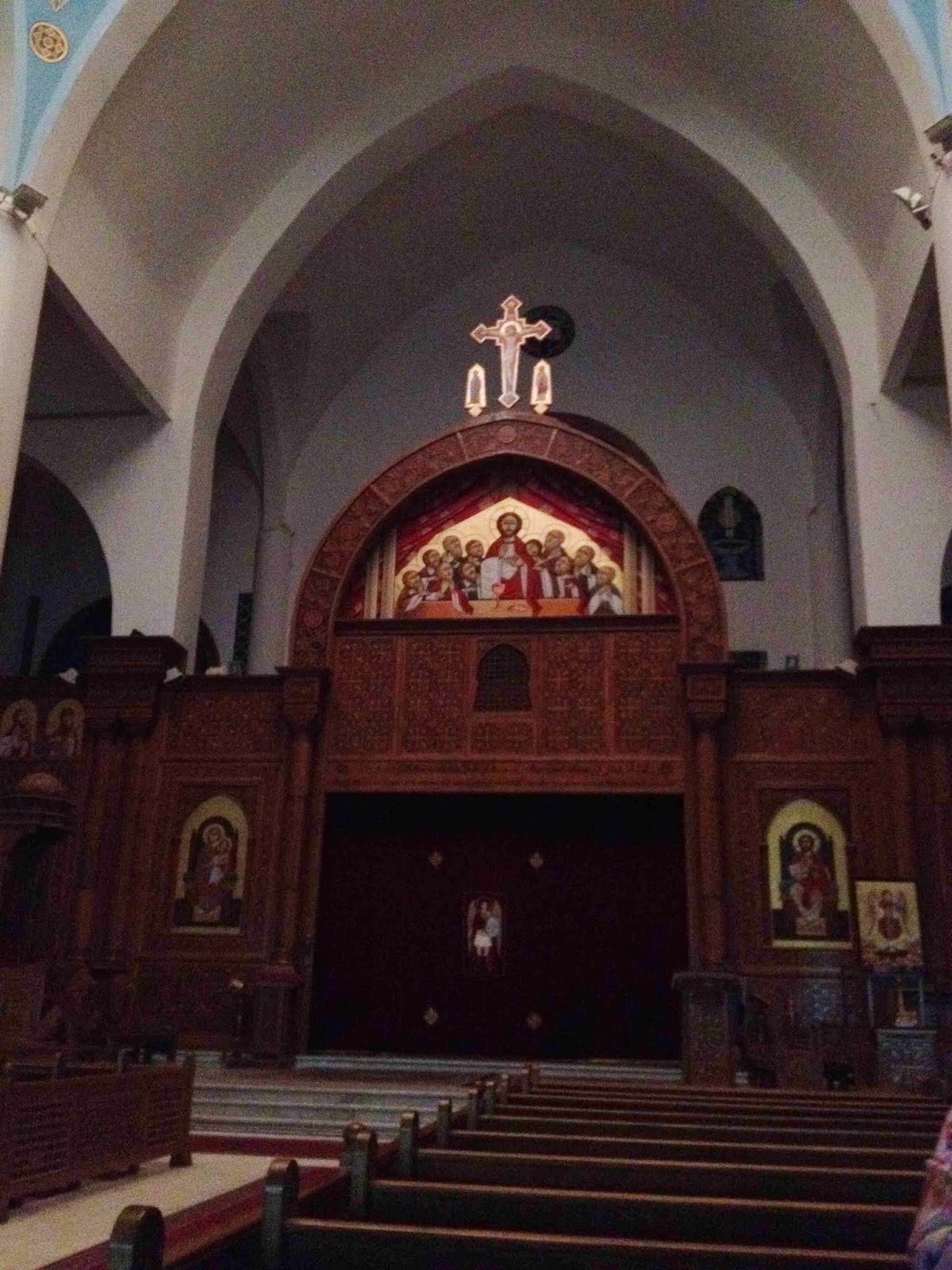 Pam in the Sand: A Visit to the Orthodox Coptic Church
