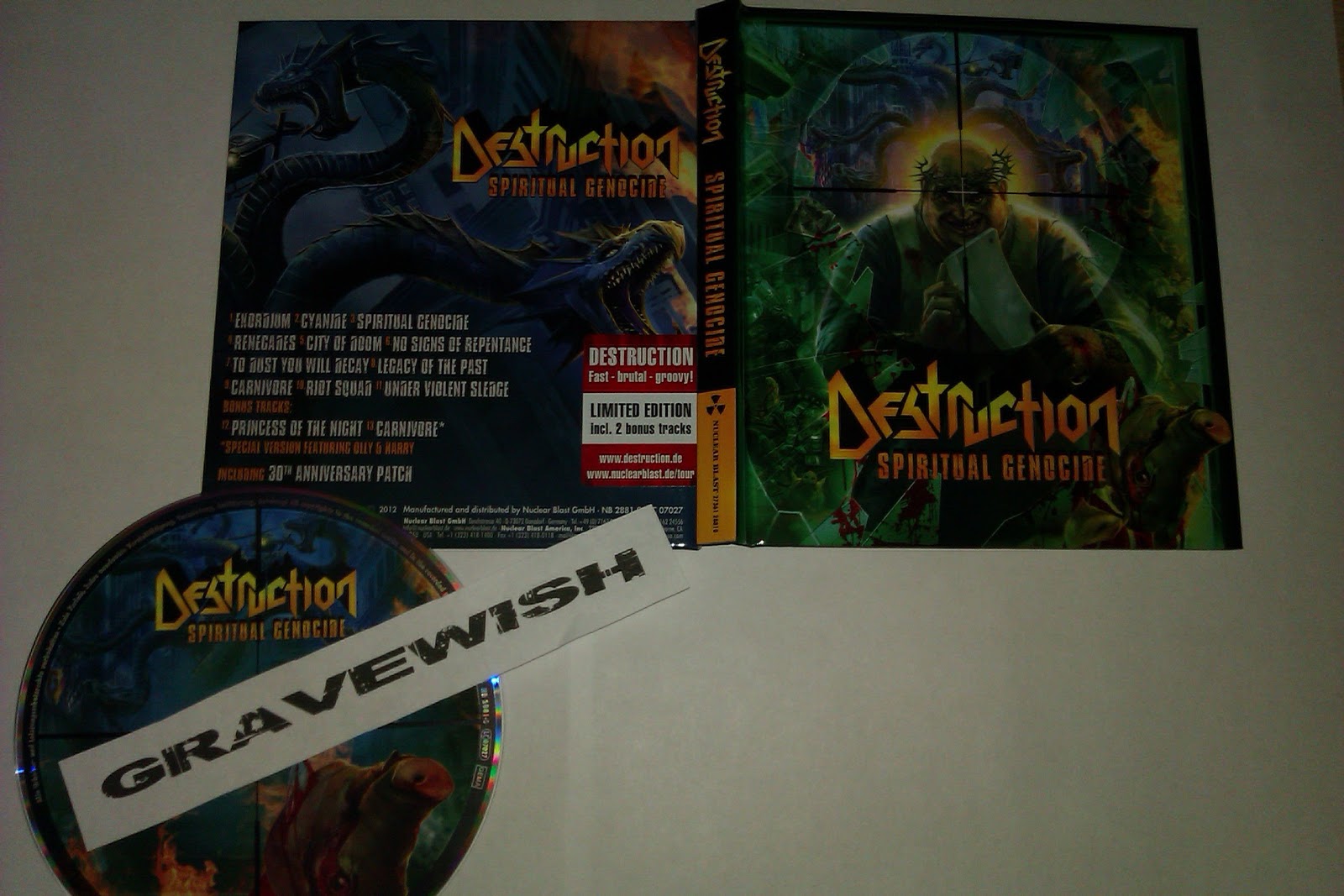 Resenha: Destruction – Spiritual Genocide | Brigada Metal