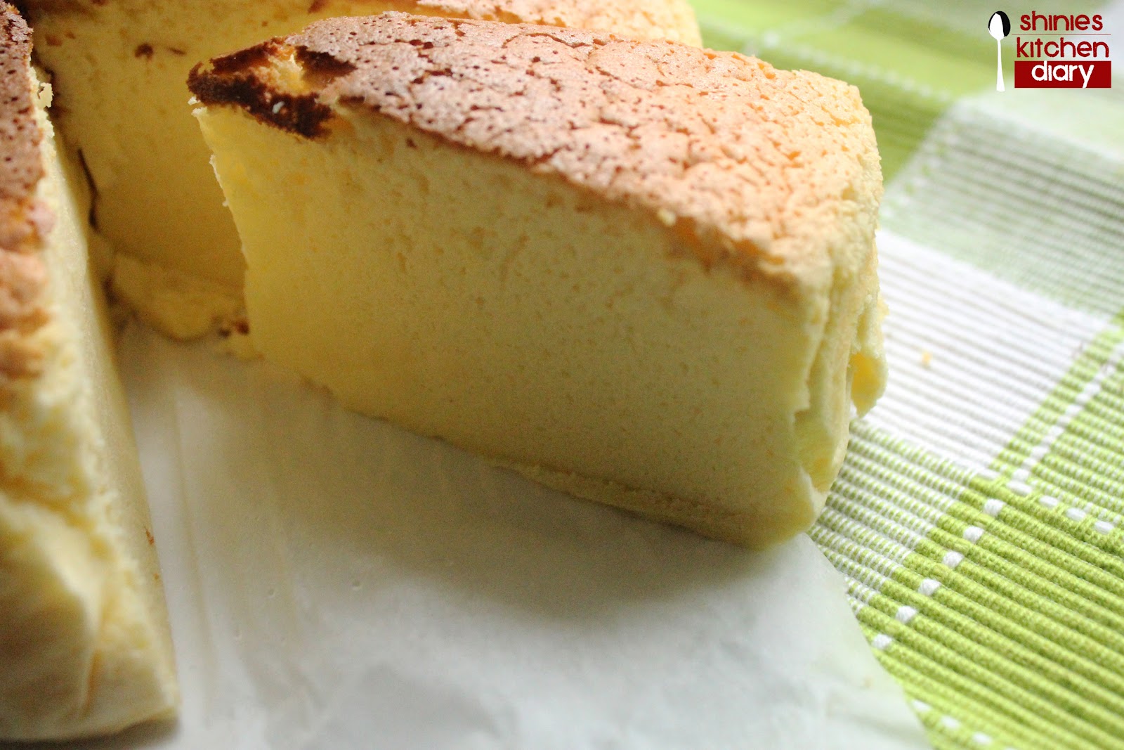 Japanese Cheese Cake - Shinies Kitchen Diary