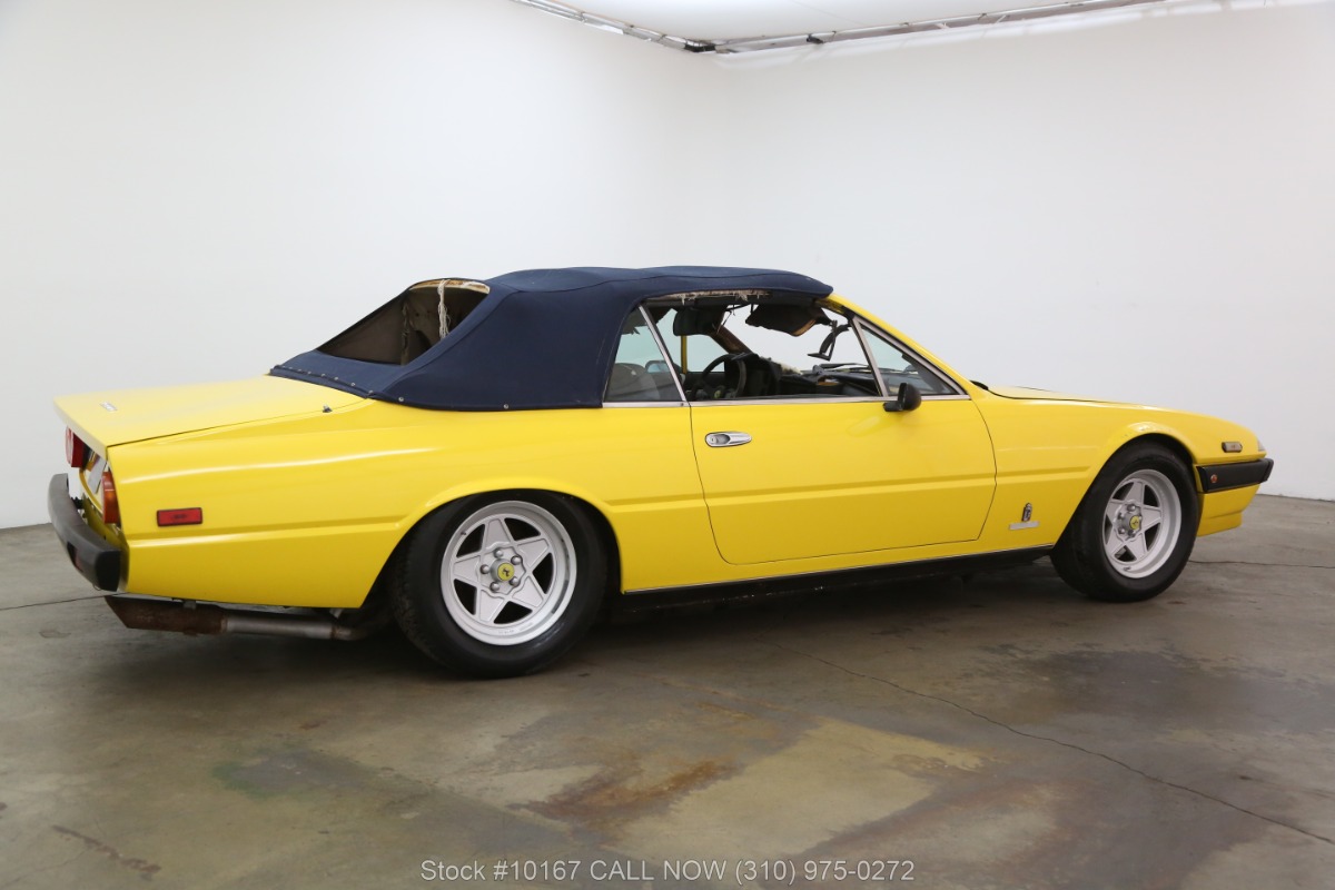 Ferrari 400: For Sale: Yellow Ferrari 400i Automatic Convertible