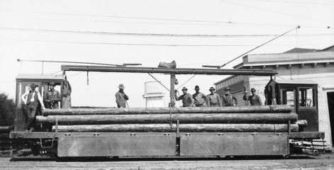 Just A Car Guy: odd railroad cars, log carrying construction, dirt, and ...