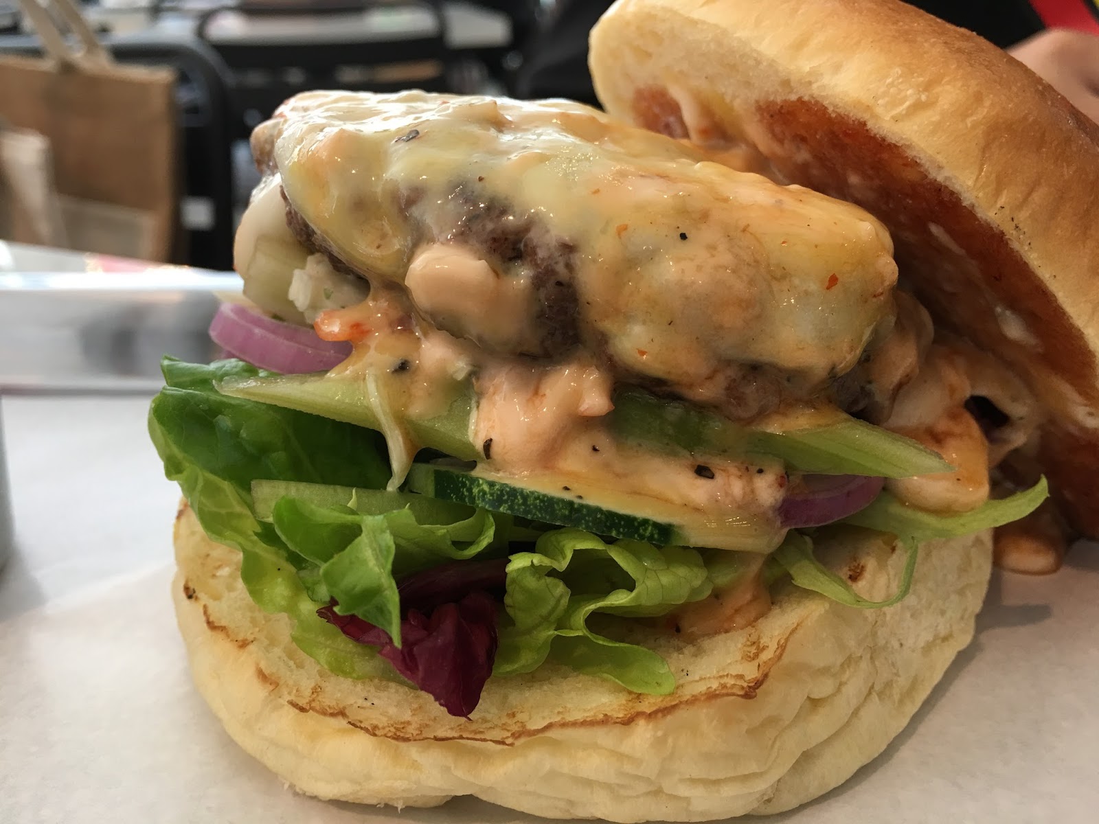 Afiqhalid: Burger sedap di NU Sentral : BUILT Custom Burger