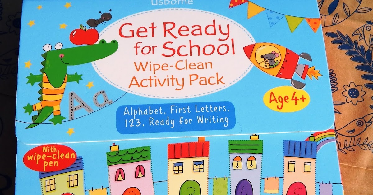 Călători printre cărți: Usborne Get ready for school Wipe - Clean ...